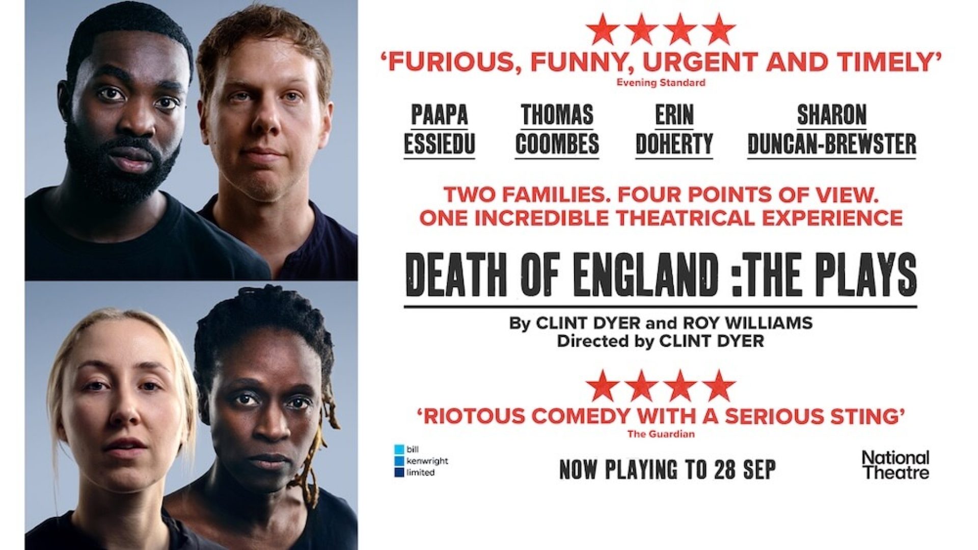 Death of England: The Plays Tickets | @sohoplace